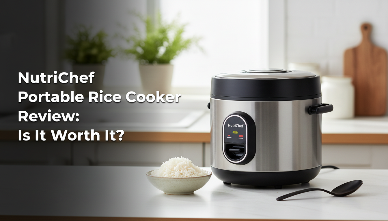 NutriChef Portable Rice Cooker Review: Is It Worth It?