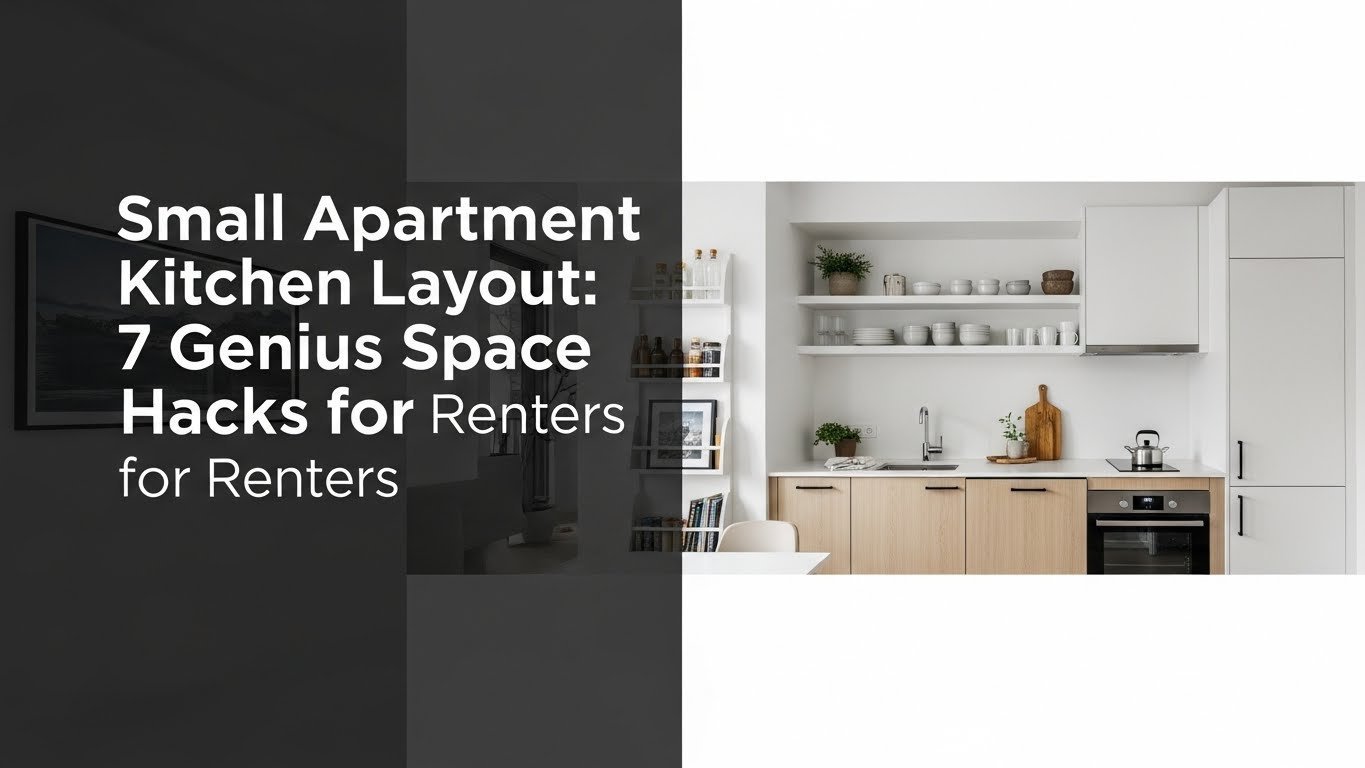 Small Apartment Kitchen Layout: 7 Genius Space Hacks For Renters 2026