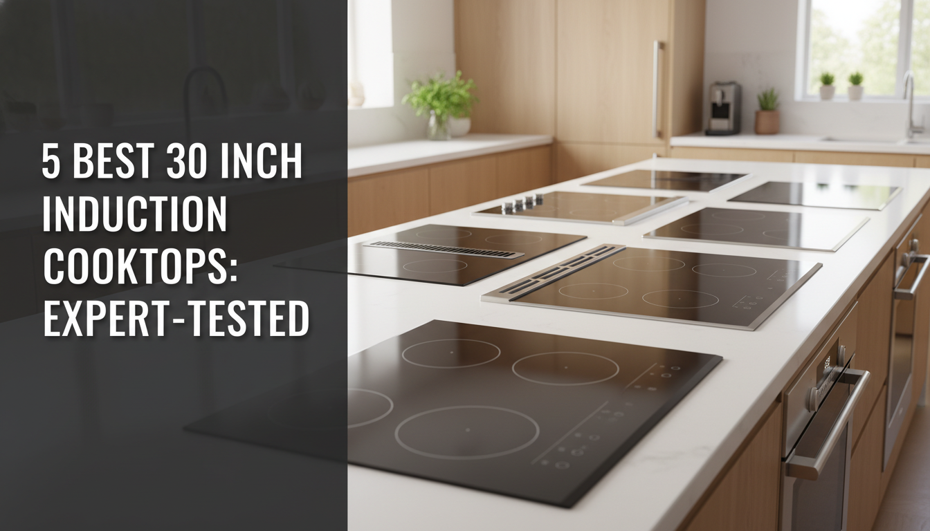 5 Best 30 Inch Induction Cooktops: Expert-Tested In 2026