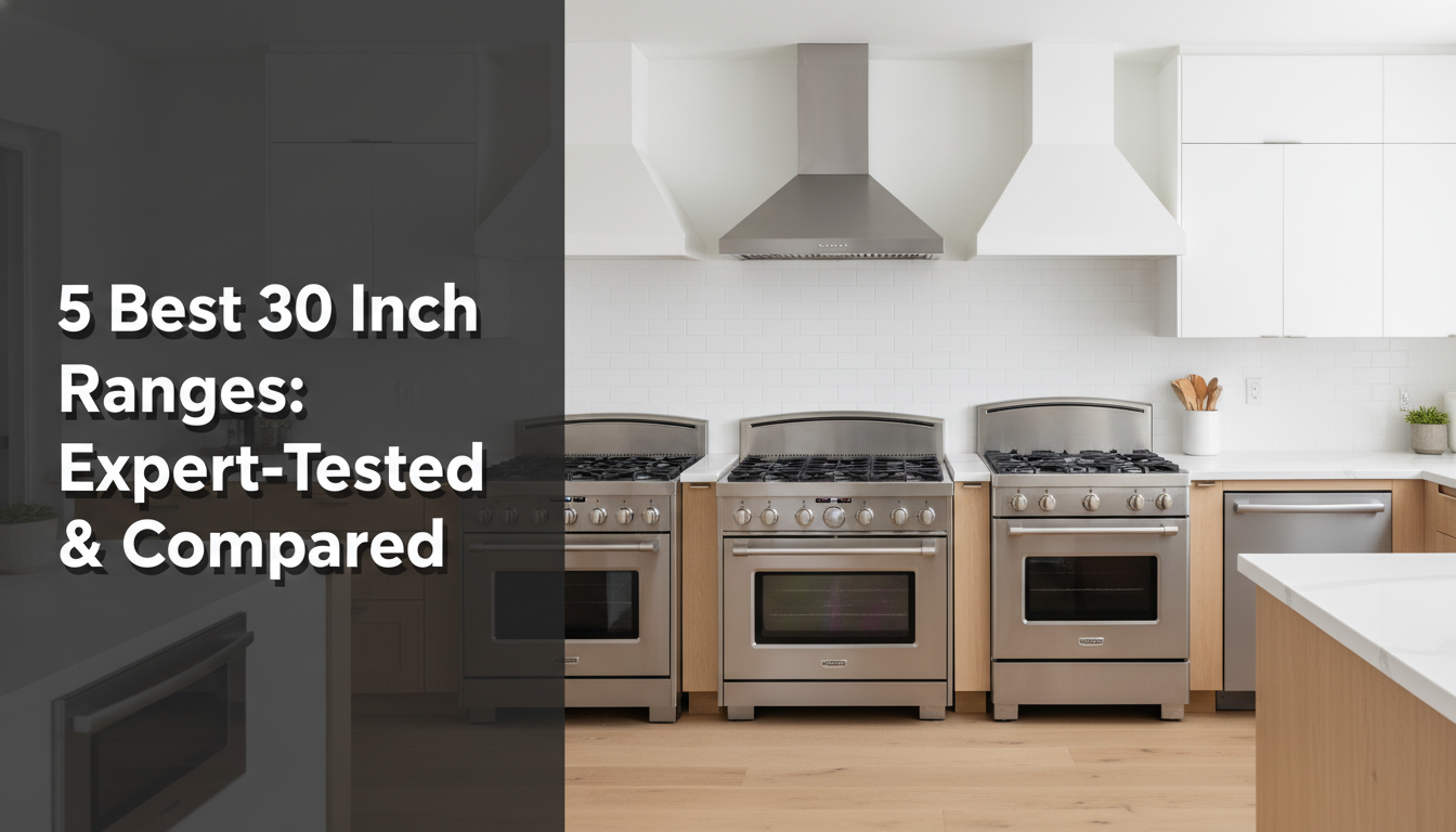 5 Best 30 Inch Ranges In 2026: Expert-Tested & Compared