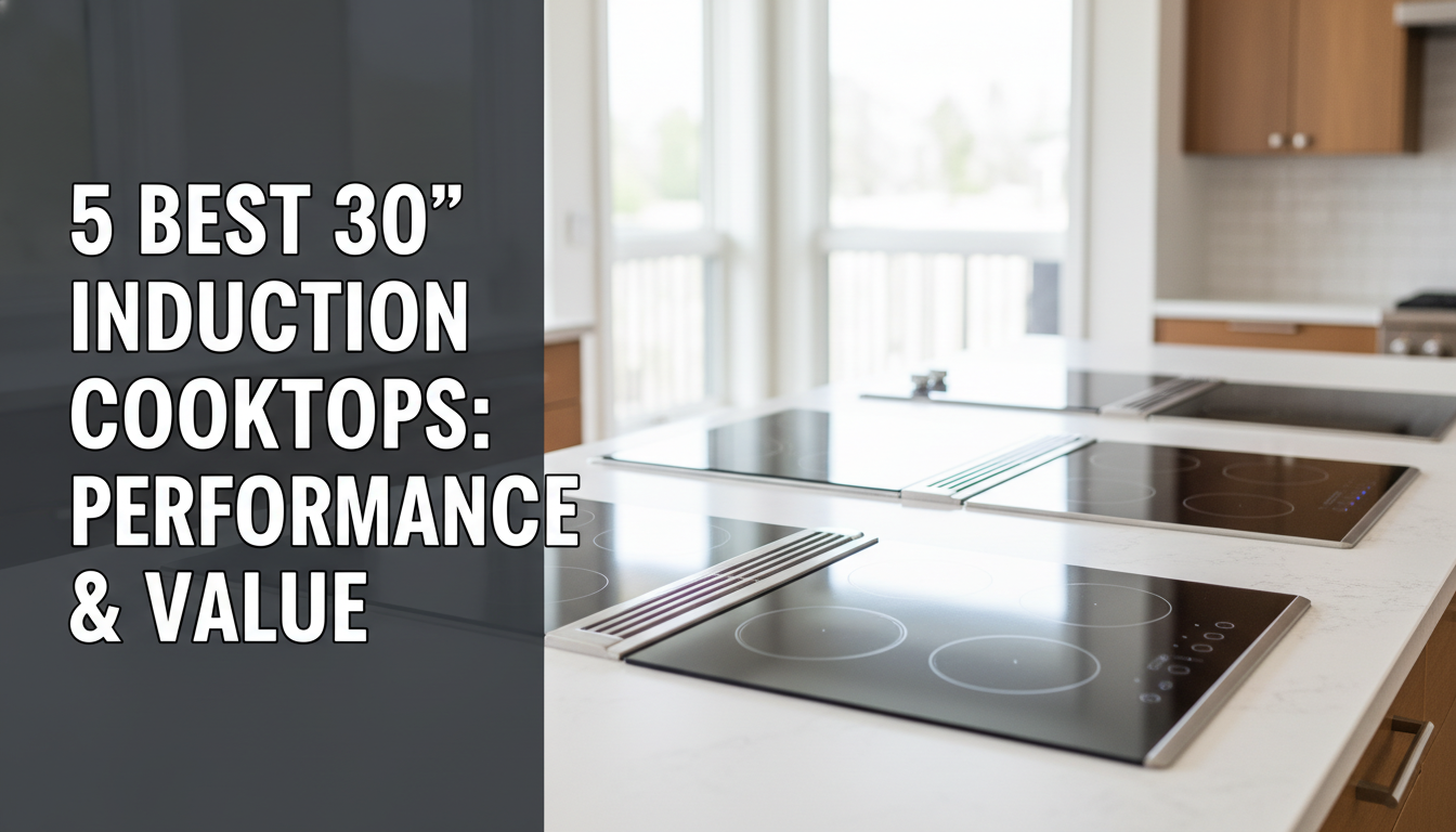 5 Best 30" Induction Cooktops: Performance & Value 2026