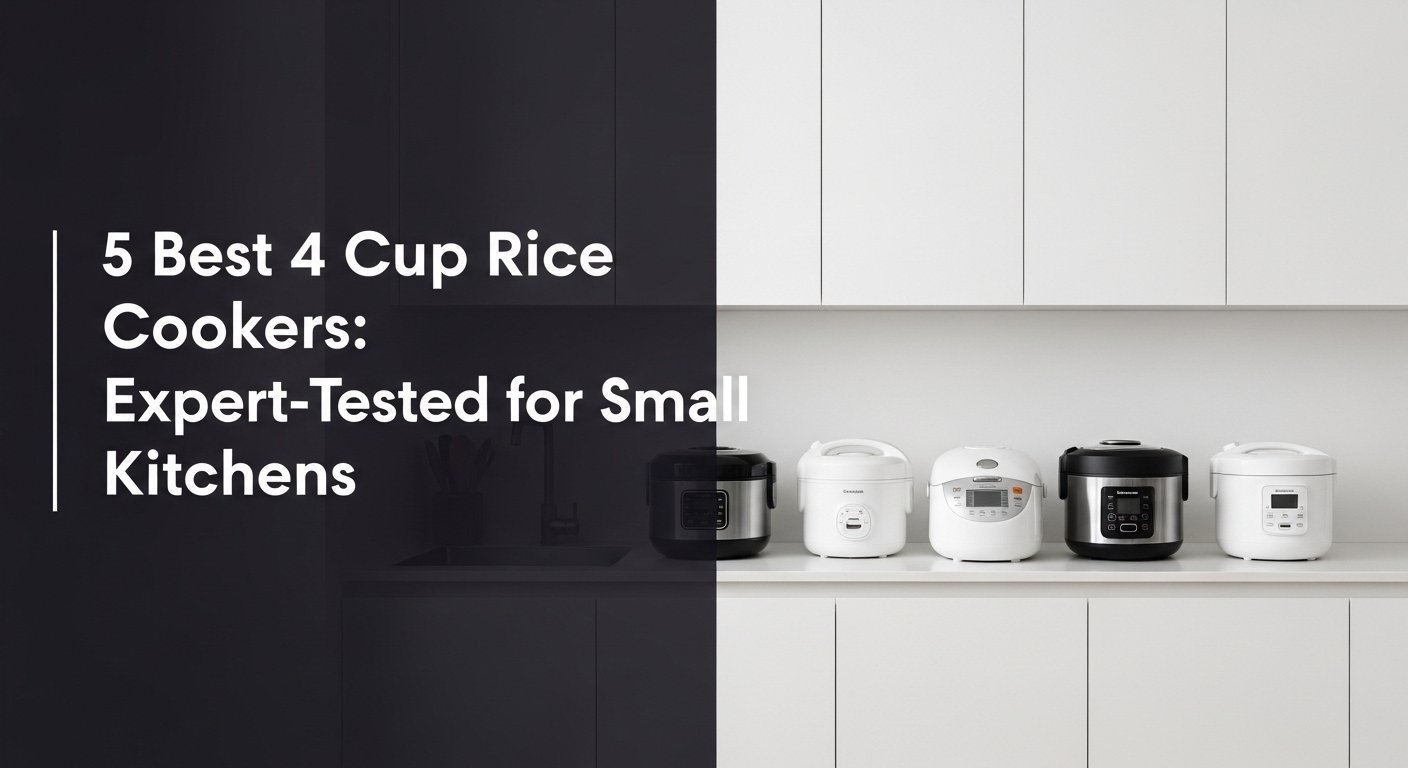 5 Best 4 Cup Rice Cookers: Expert-Tested For Small Kitchens
