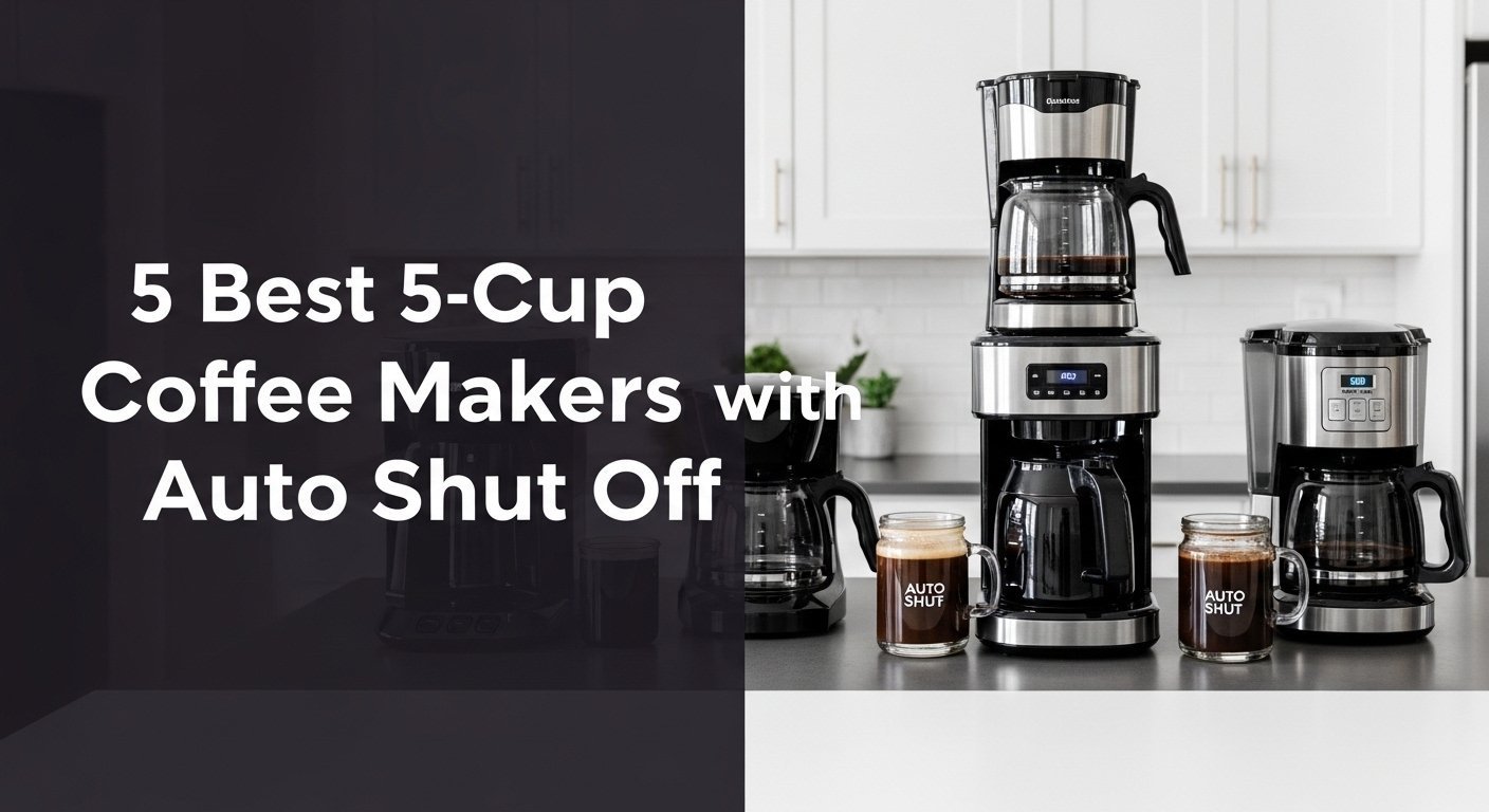 5 Best 5-Cup Coffee Makers With Auto Shut Off: 2026