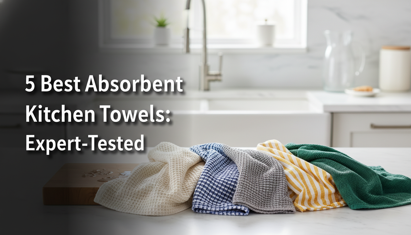 5 Best Absorbent Kitchen Towels: Expert-Tested In 2026