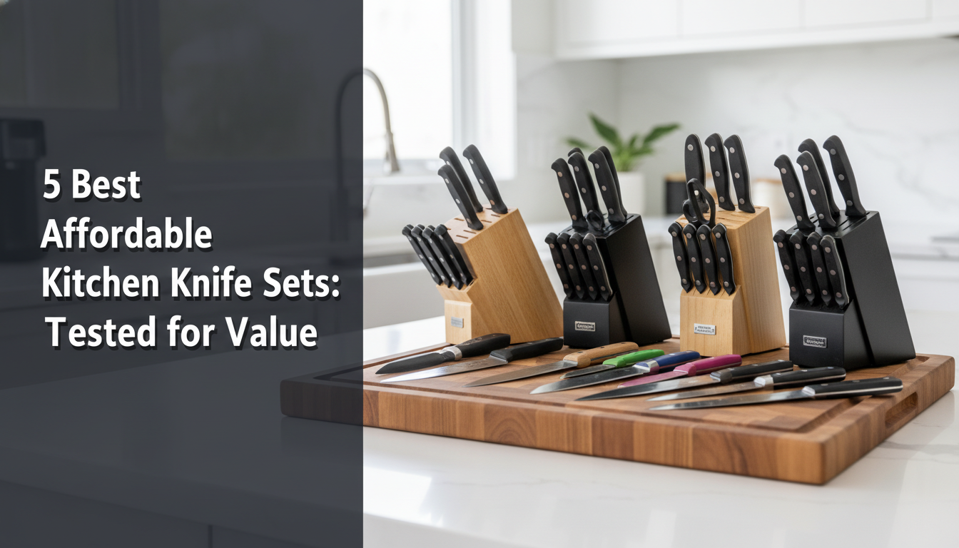 5 Best Affordable Kitchen Knife Sets: Tested For Value