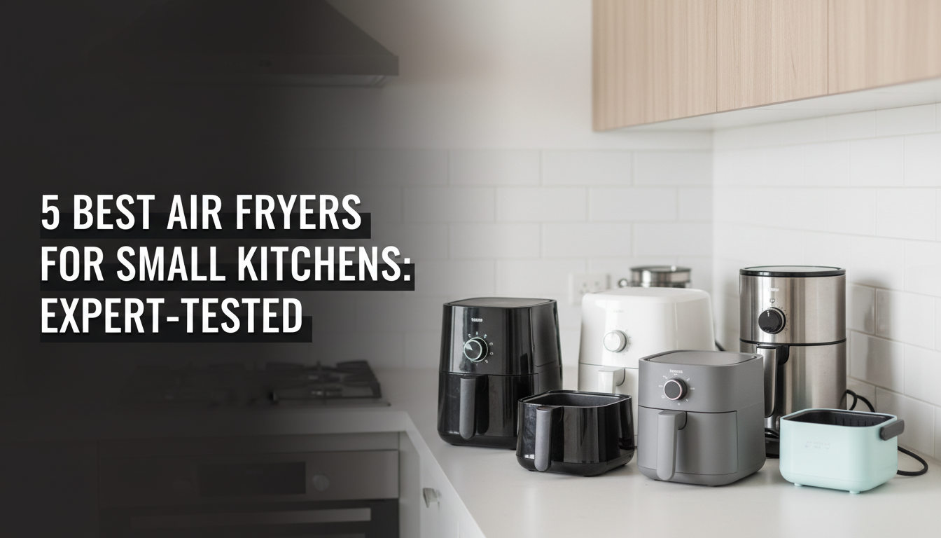 5 Best Air Fryers For Small Kitchens: Expert-Tested In 2026