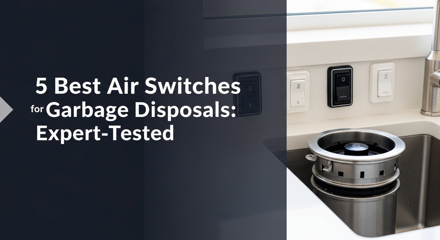 5 Best Air Switches For Garbage Disposals: Expert-Tested