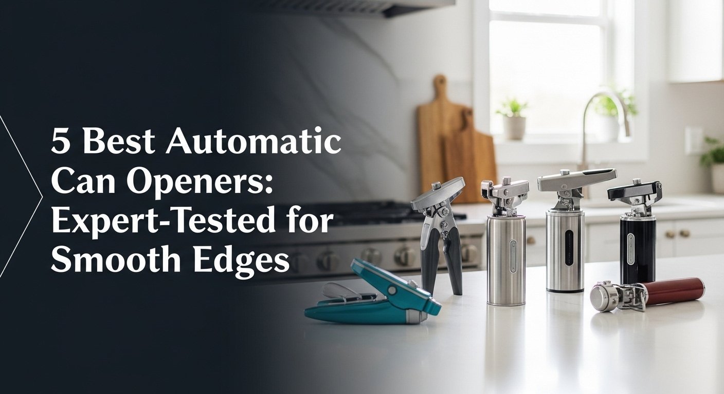 5 Best Automatic Can Openers: Expert-Tested For Smooth Edges In 2026