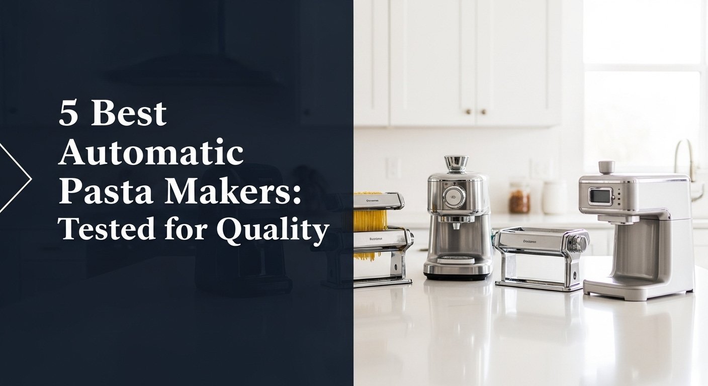 5 Best Automatic Pasta Makers: Tested For Quality In 2026