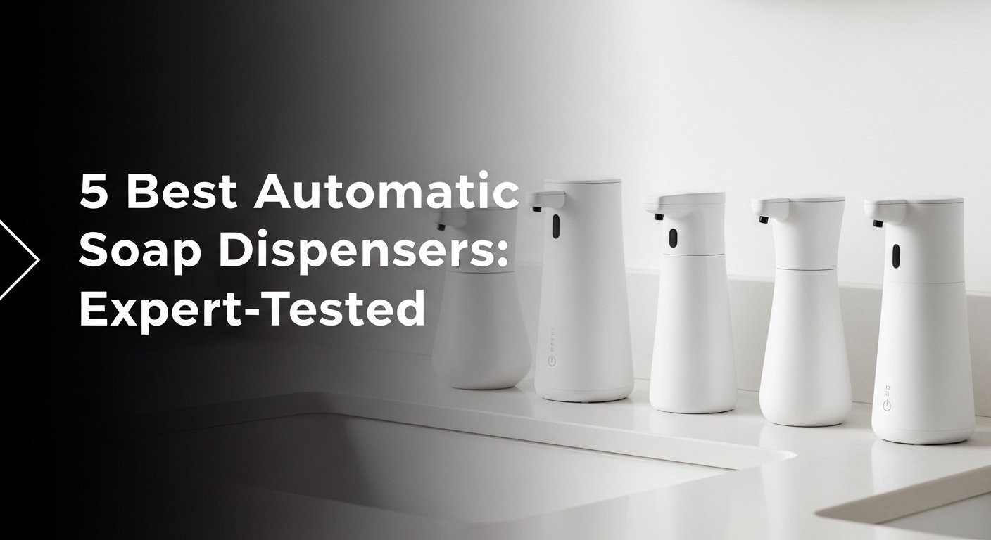 5 Best Automatic Soap Dispensers: Expert-Tested In 2026