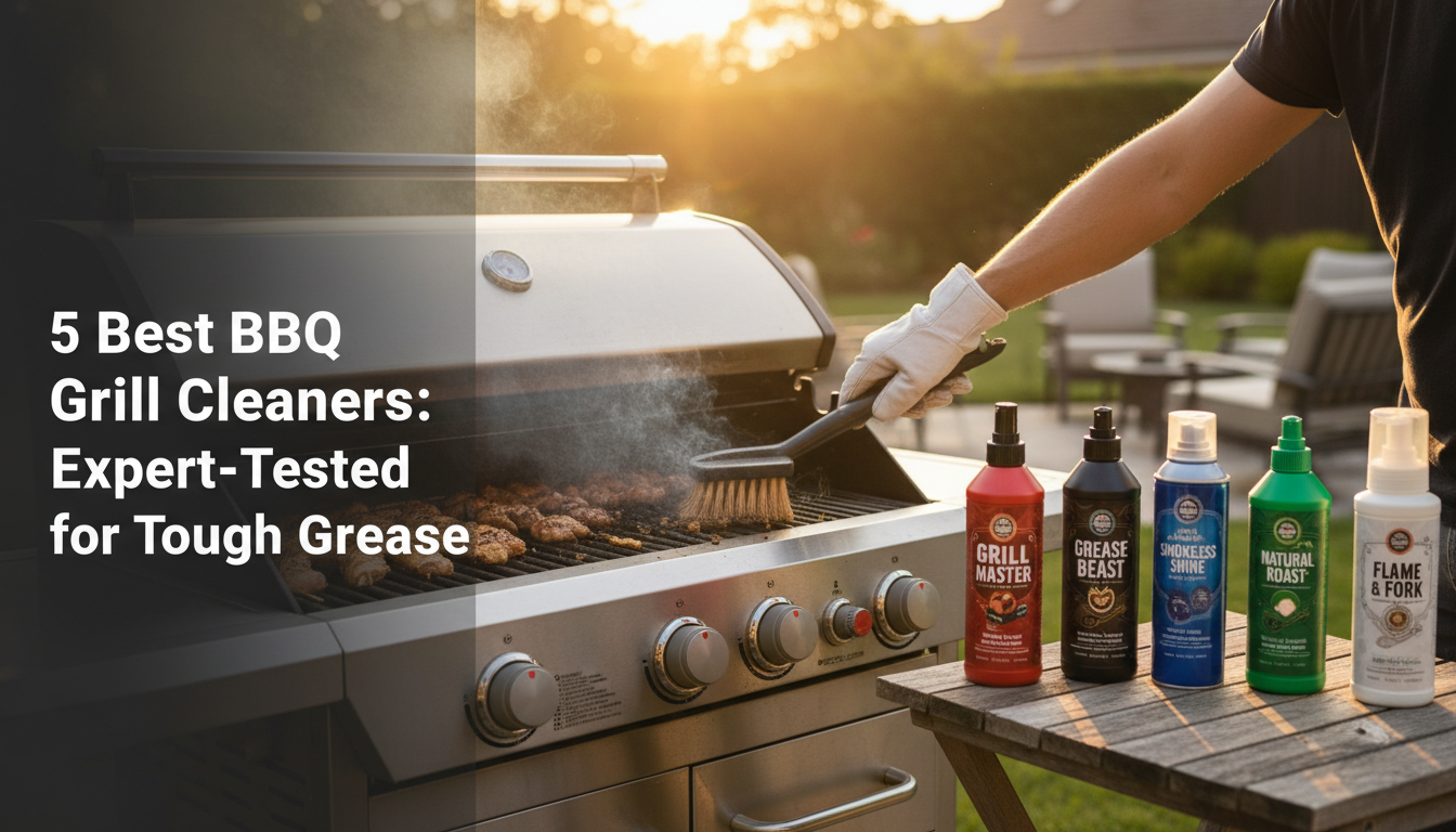 5 Best BBQ Grill Cleaners: Expert-Tested For Tough Grease