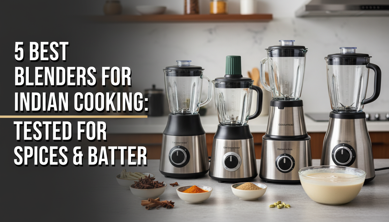 5 Best Blenders For Indian Cooking: Tested For Spices & Batter