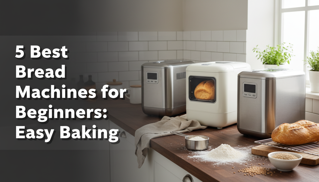 5 Best Bread Machines For Beginners: Easy Baking In 2026