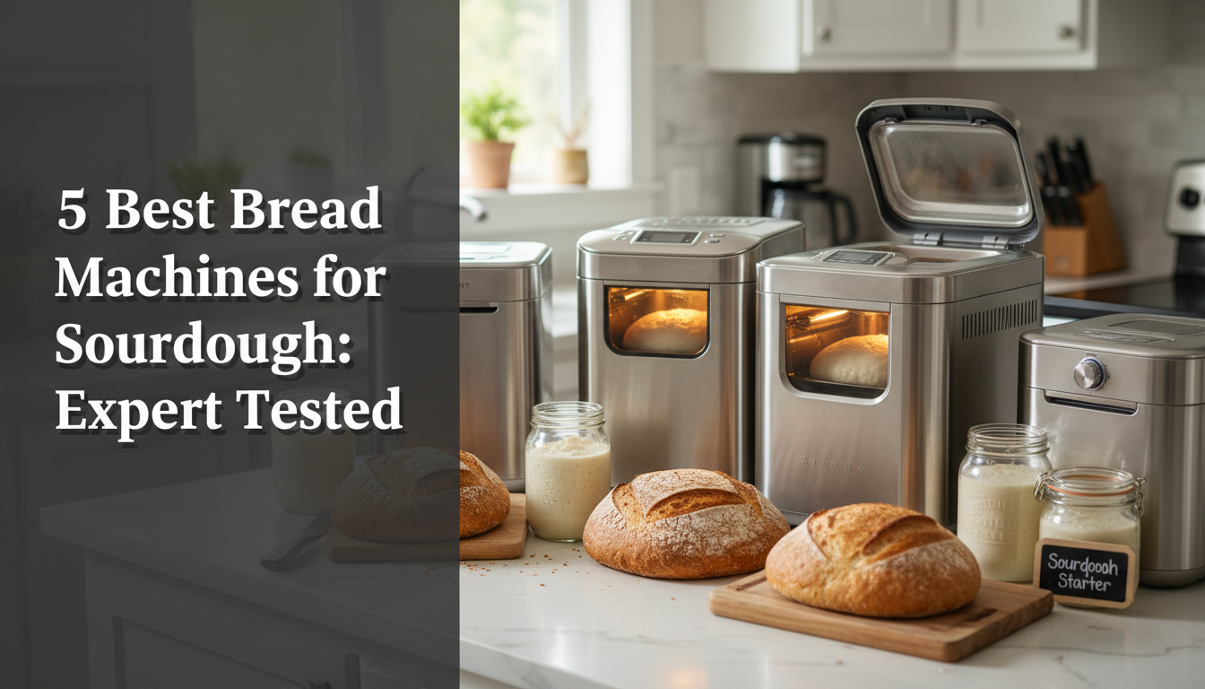 5 Best Bread Machines For Sourdough: Expert Tested