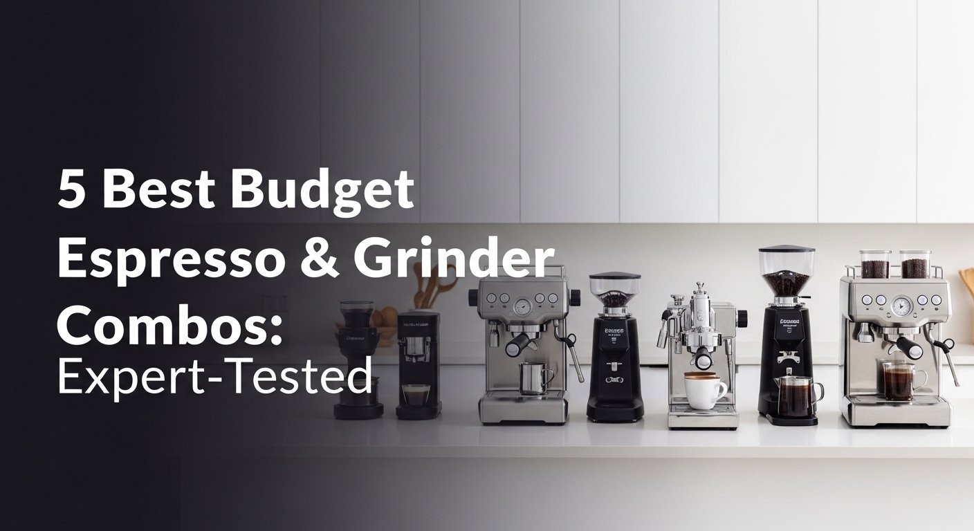 5 Best Budget Espresso & Grinder Combos: Expert-Tested 2026
