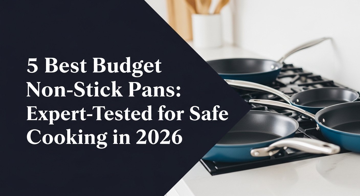 5 Best Budget Non-Stick Pans: Expert-Tested For Safe Cooking In 2026