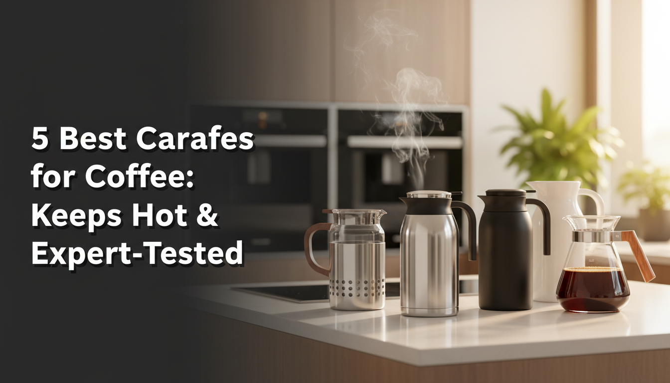5 Best Carafes For Coffee: Keeps Hot & Expert-Tested 2026