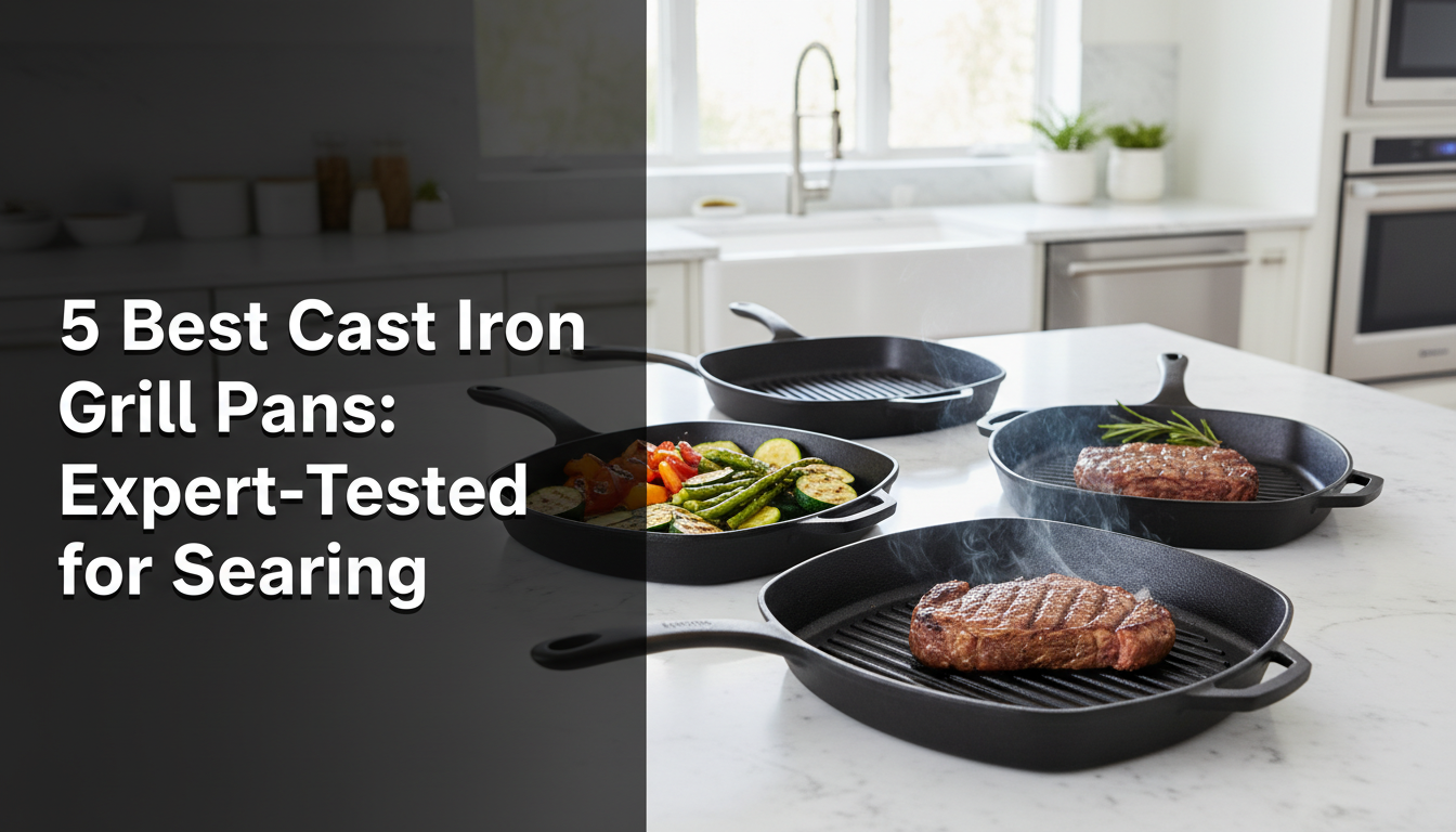 5 Best Cast Iron Grill Pans: Expert-Tested For Searing 2026