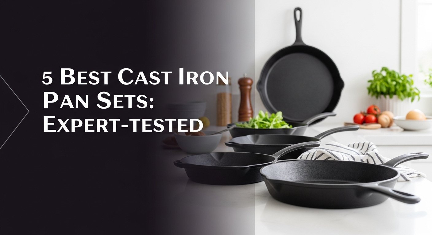 5 Best Cast Iron Pan Sets: Expert-Tested For 2026