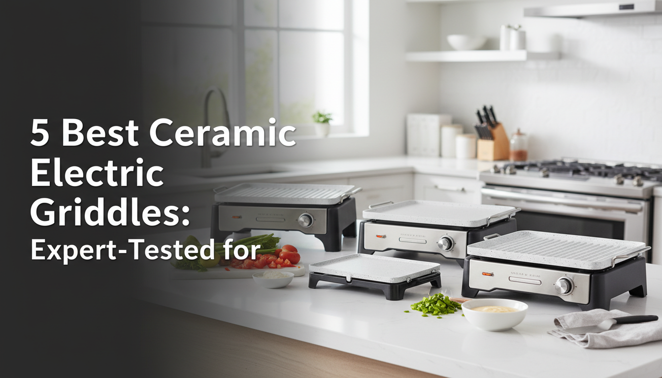 5 Best Ceramic Electric Griddles: Expert-Tested For 2026