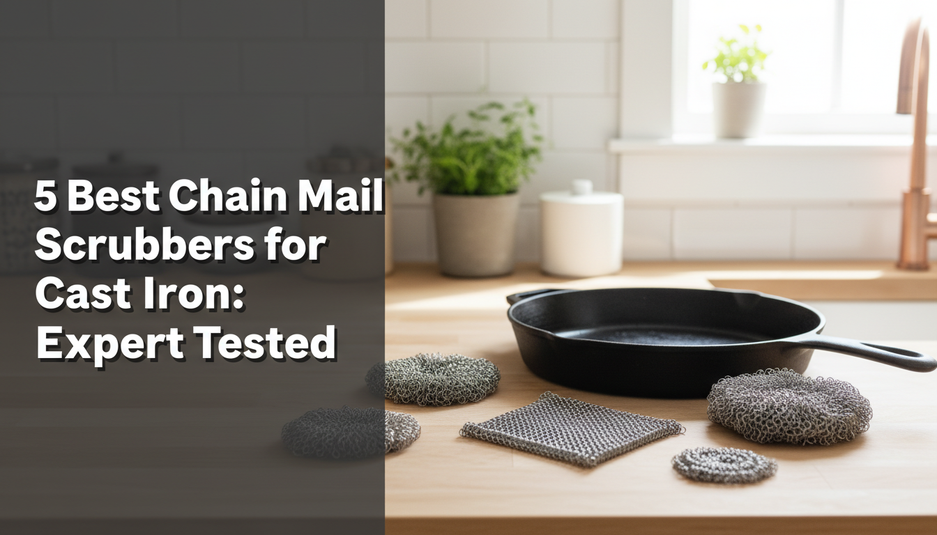 5 Best Chain Mail Scrubbers For Cast Iron: Expert Tested
