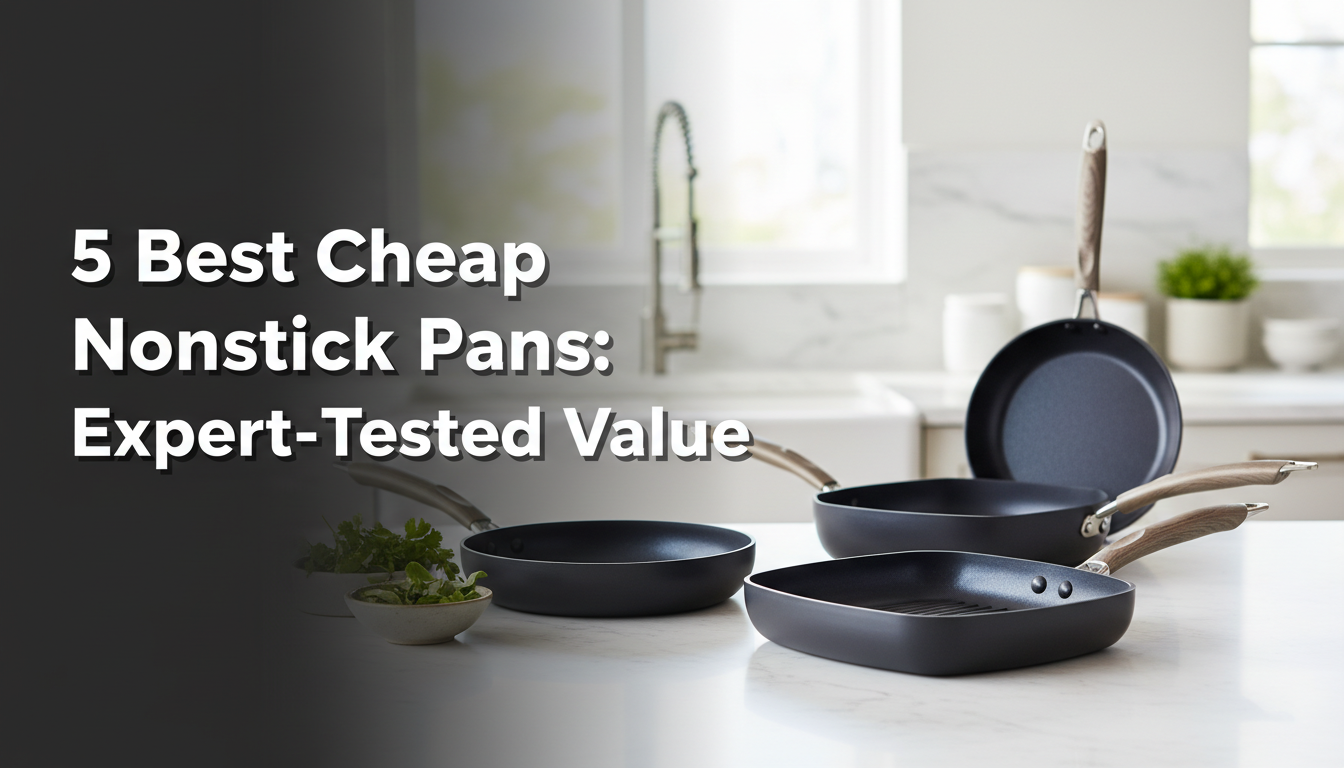 5 Best Cheap Nonstick Pans: Expert-Tested Value In 2026
