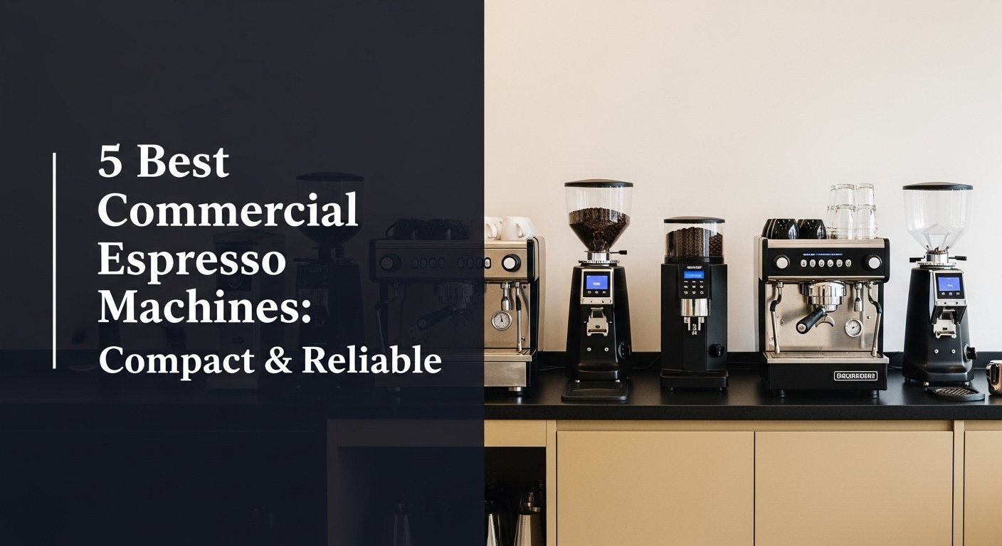 5 Best Commercial Espresso Machines: Compact & Reliable