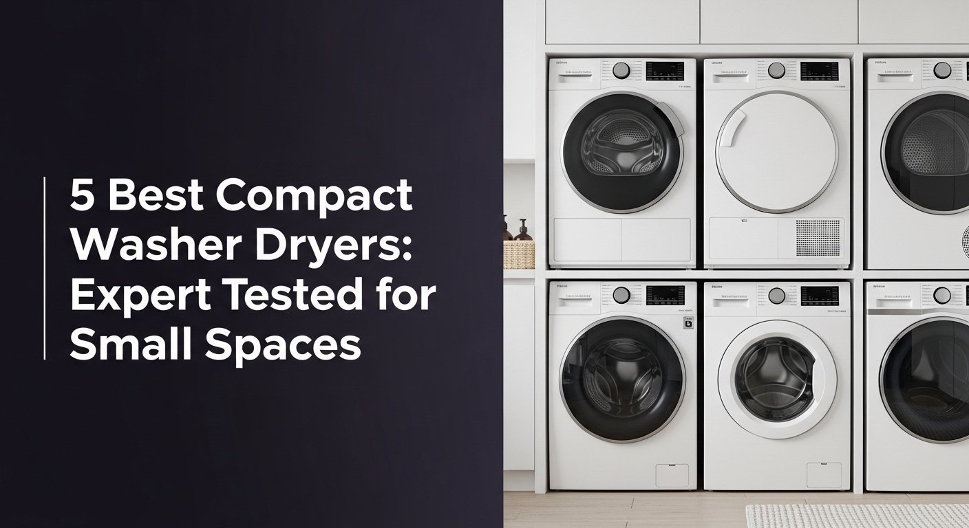 5 Best Compact Washer Dryers: Expert Tested For Small Spaces