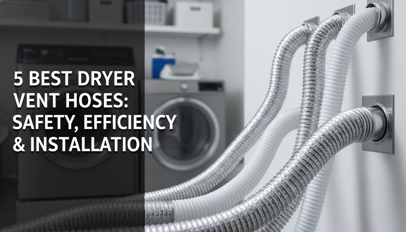 5 Best Dryer Vent Hoses: Safety, Efficiency & Installation