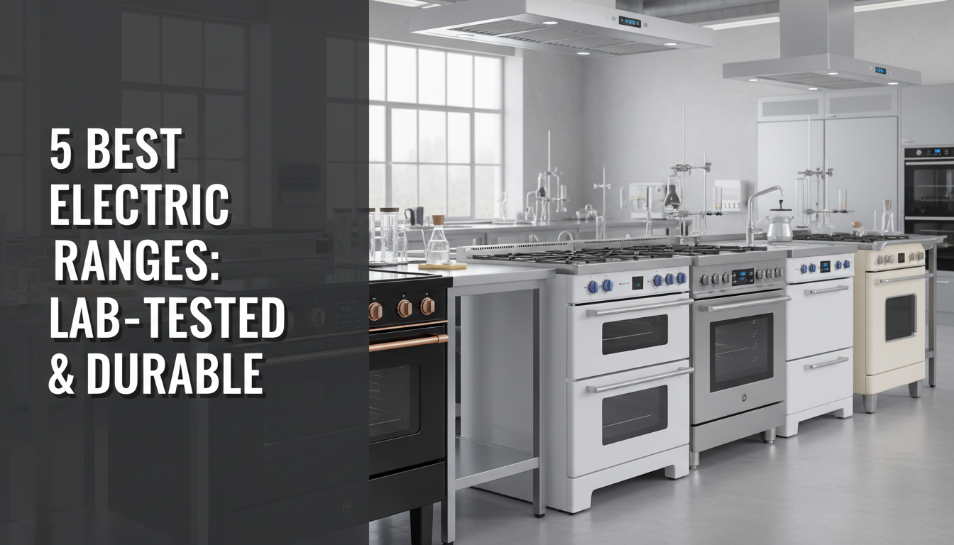 5 Best Electric Ranges: Lab-Tested & Durable In 2026