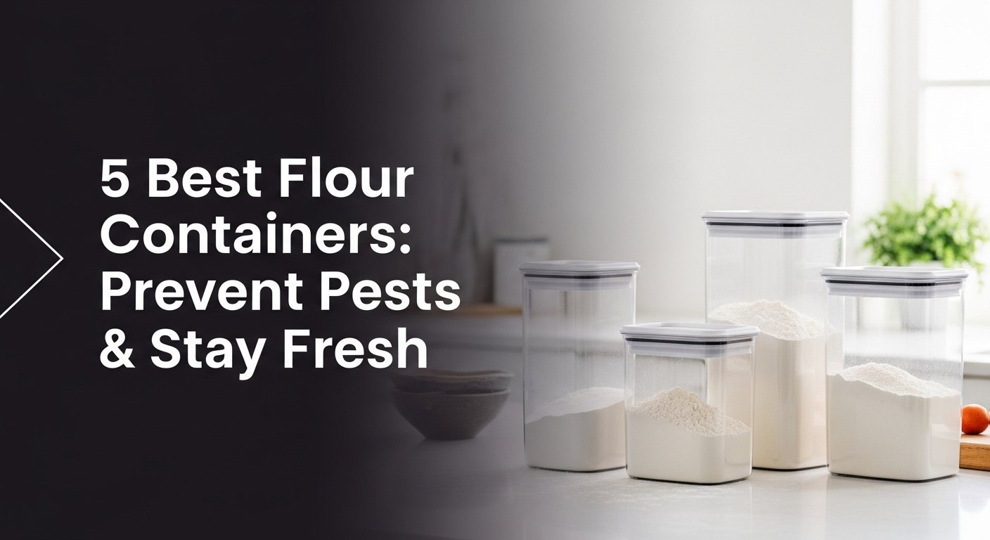 5 Best Flour Containers: Prevent Pests & Stay Fresh 2026