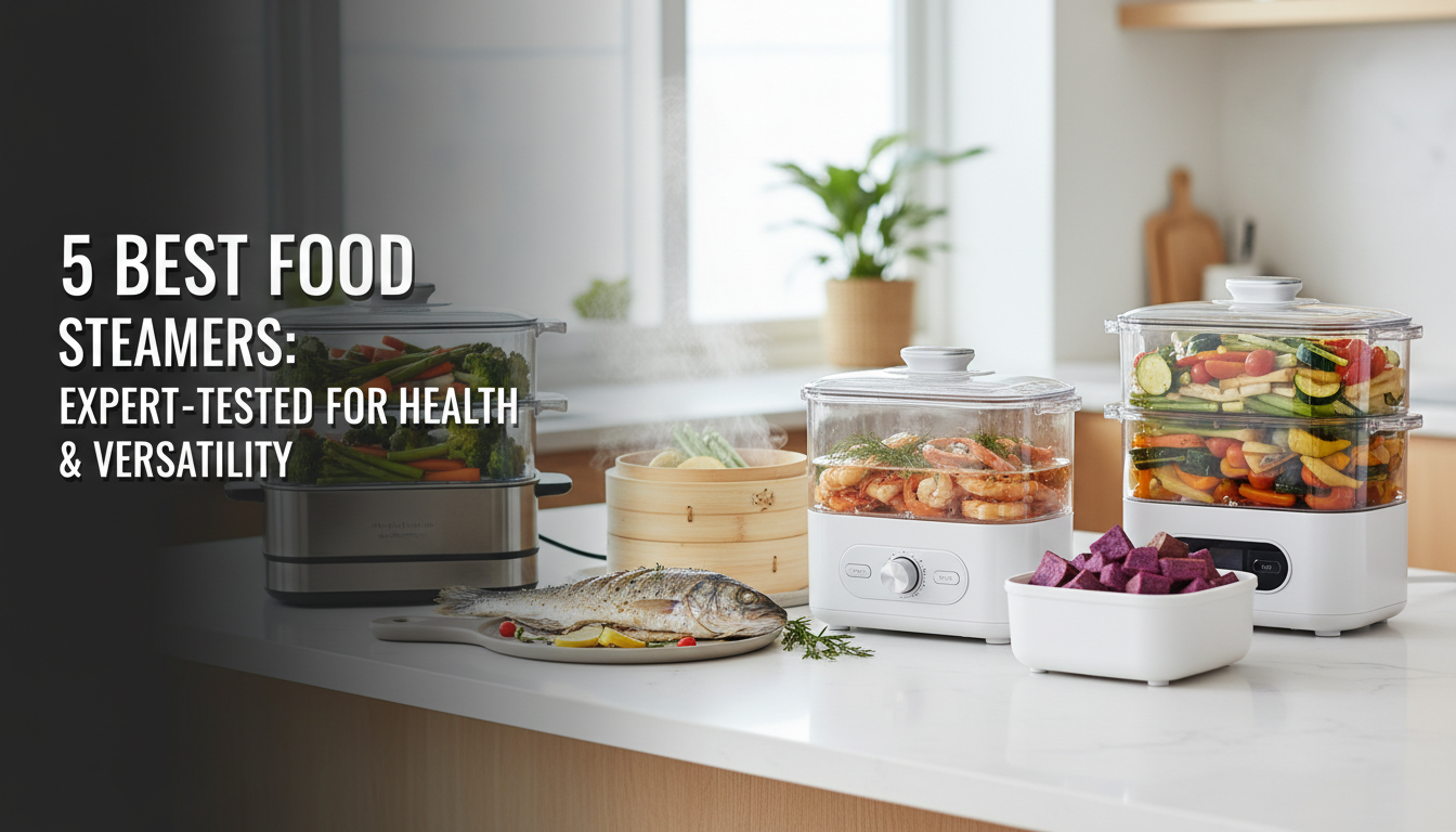 5 Best Food Steamers: Expert-Tested For Health & Versatility