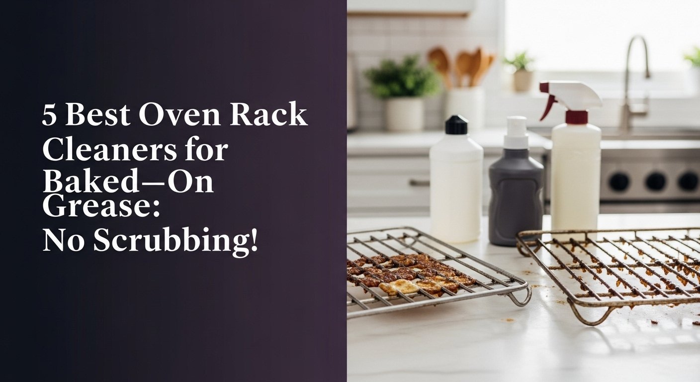 5 Best Oven Rack Cleaners For Baked-On Grease: No Scrubbing!