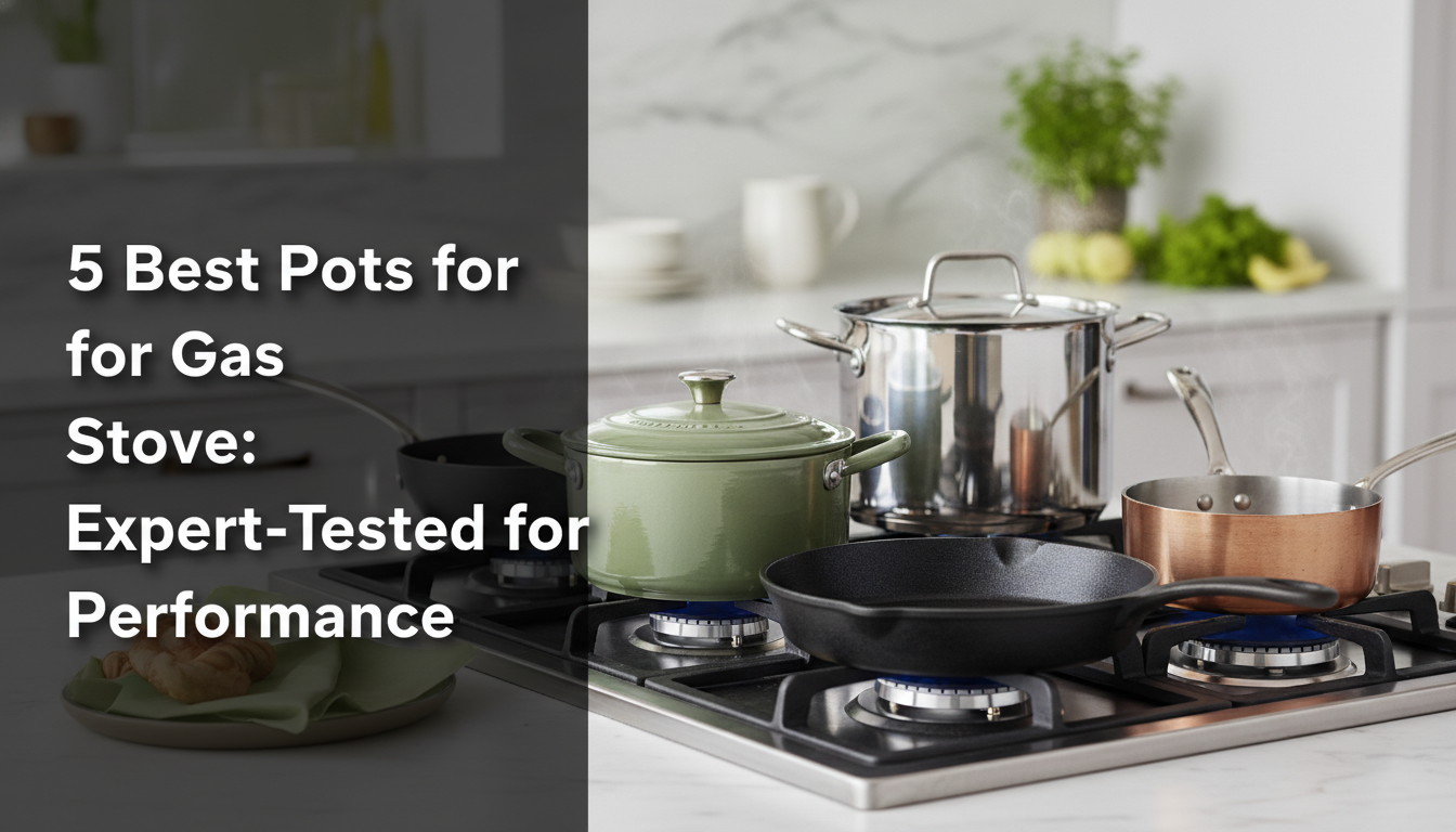 5 Best Pots For Gas Stove: Expert-Tested For Performance
