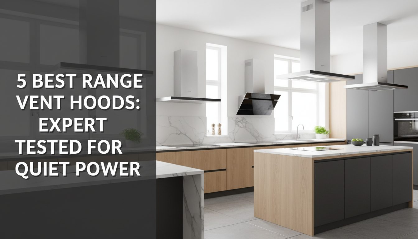 5 Best Range Vent Hoods 2026: Expert Tested For Quiet Power