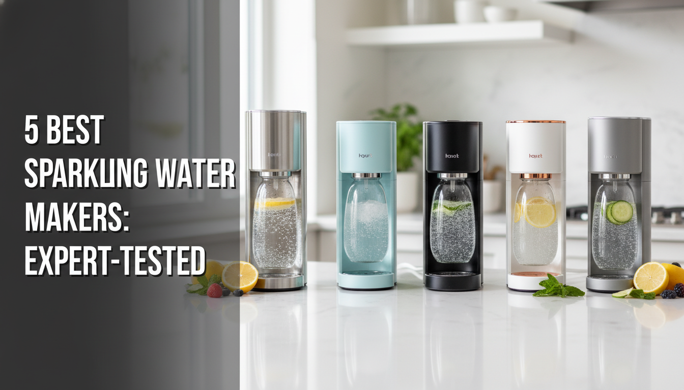 5 Best Sparkling Water Makers In 2026: Expert-Tested