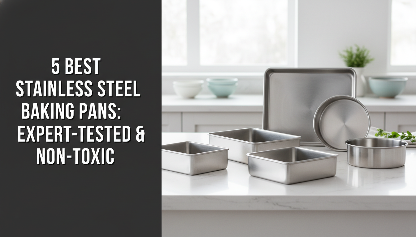 5 Best Stainless Steel Baking Pans: Expert-Tested & Non-Toxic