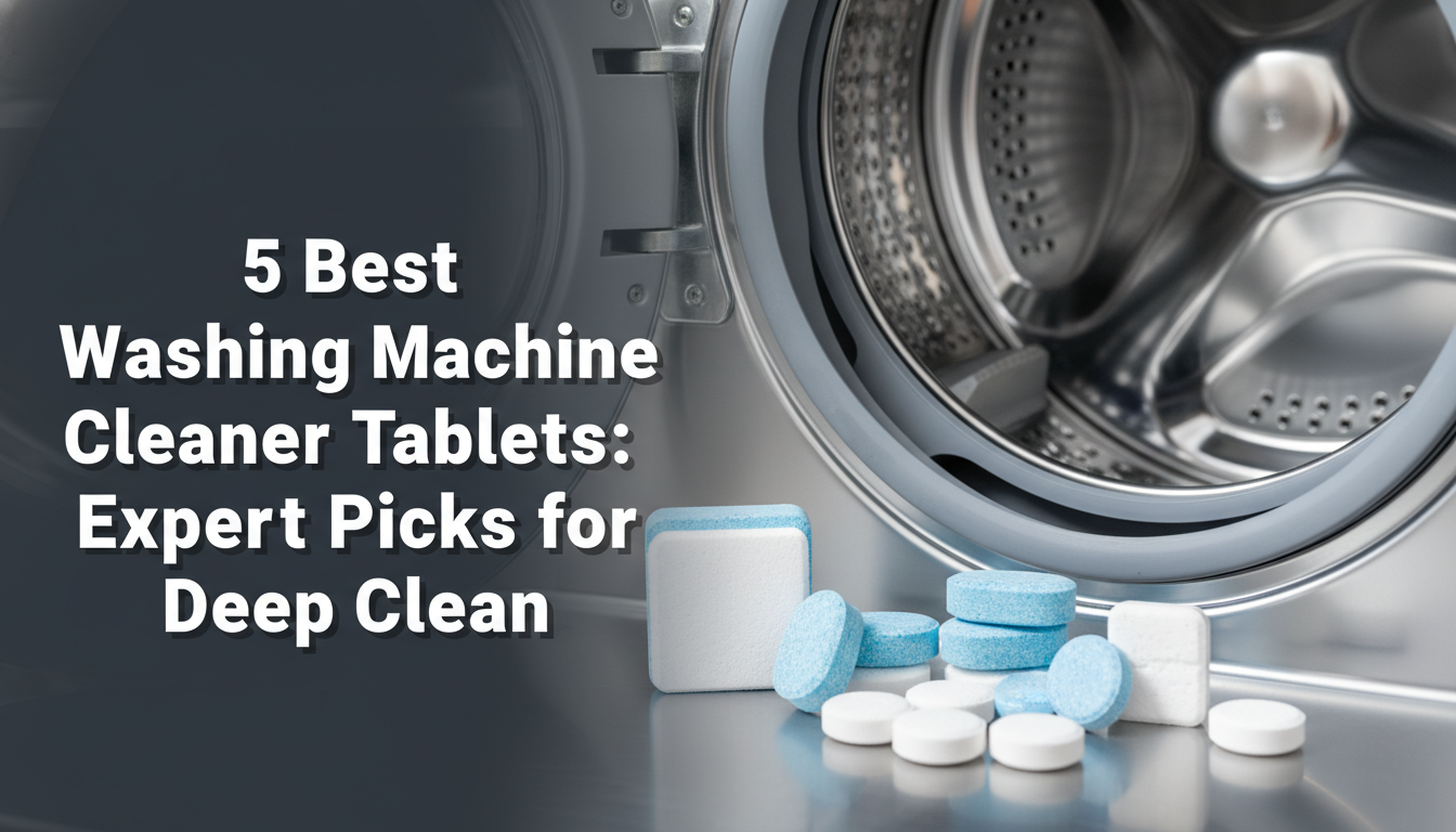 5 Best Washing Machine Cleaner Tablets: Expert Picks For Deep Clean