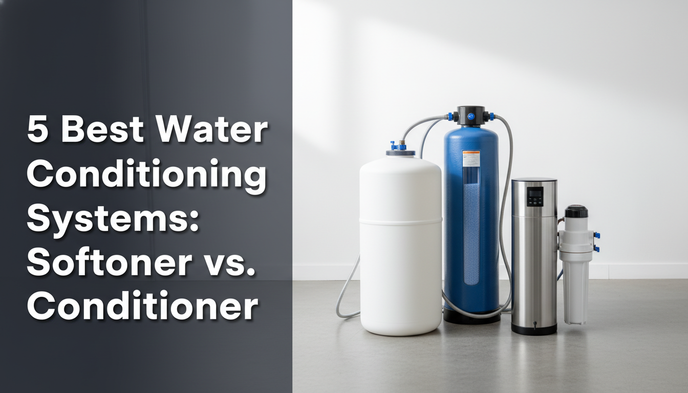 5 Best Water Conditioning Systems: Softener Vs. Conditioner 2026