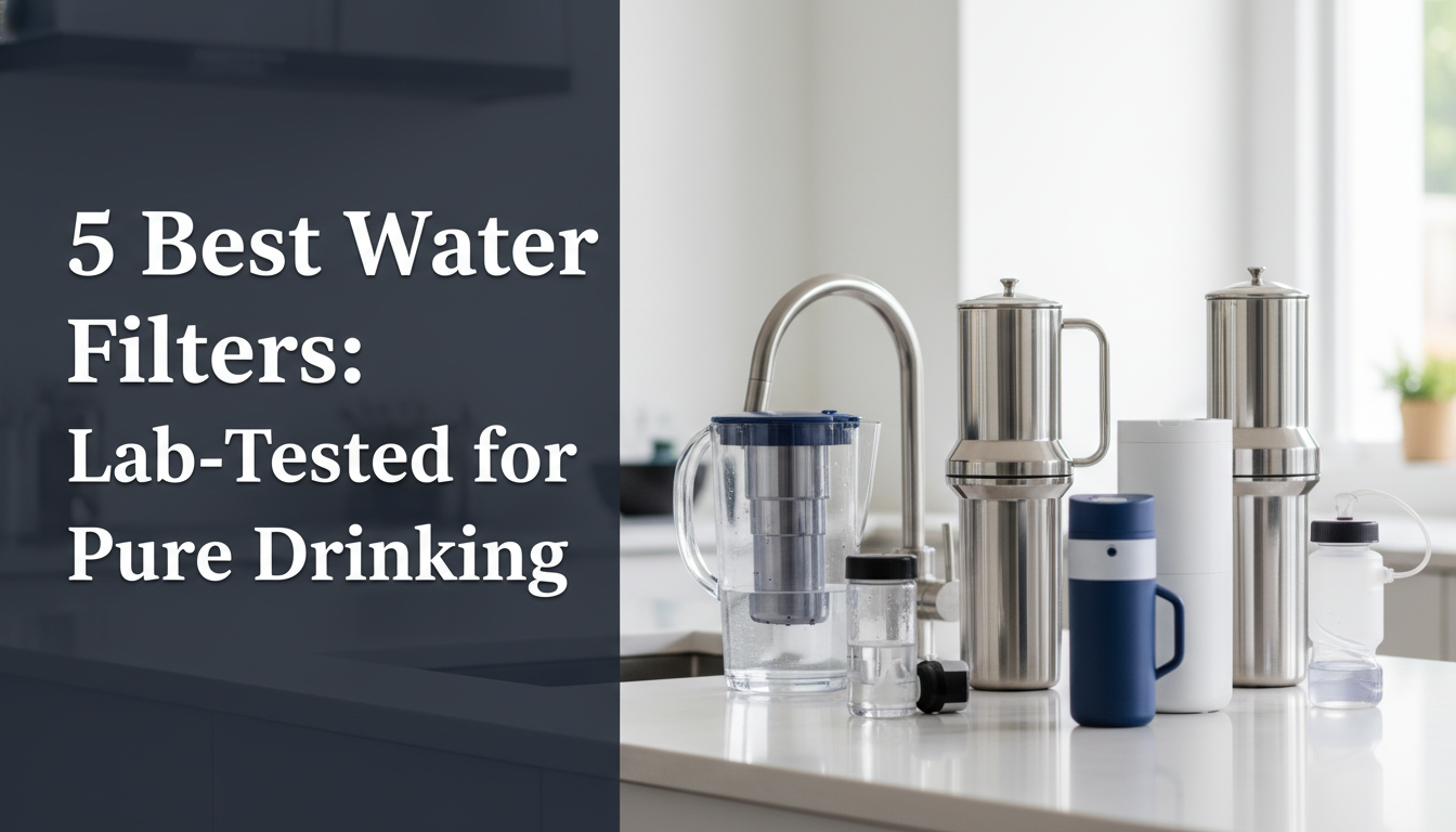 5 Best Water Filters In 2026: Lab-Tested For Pure Drinking