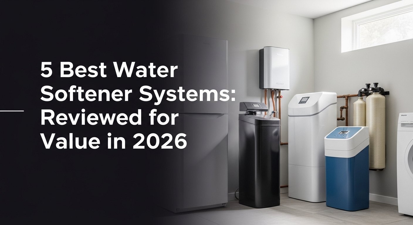 5 Best Water Softener Systems: Reviewed For Value In 2026