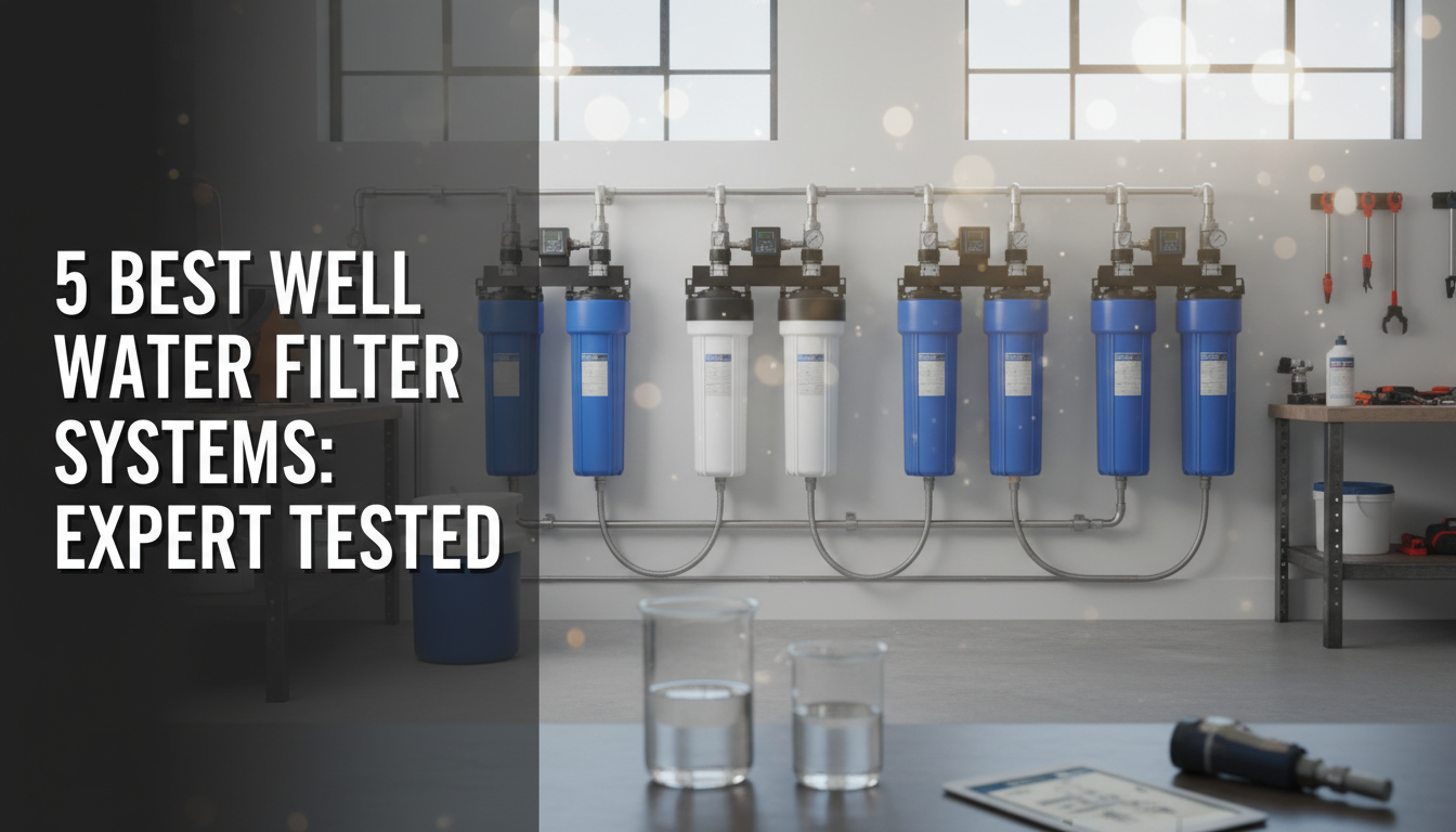 5 Best Well Water Filter Systems: Expert Tested In 2026