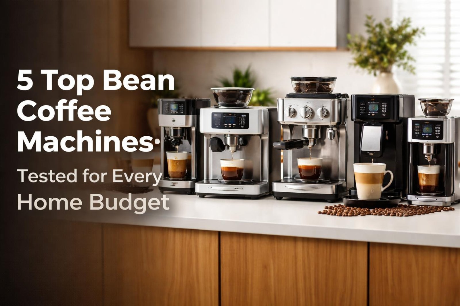 5 Top Bean Coffee Machines: Tested For Every Home Budget 2026
