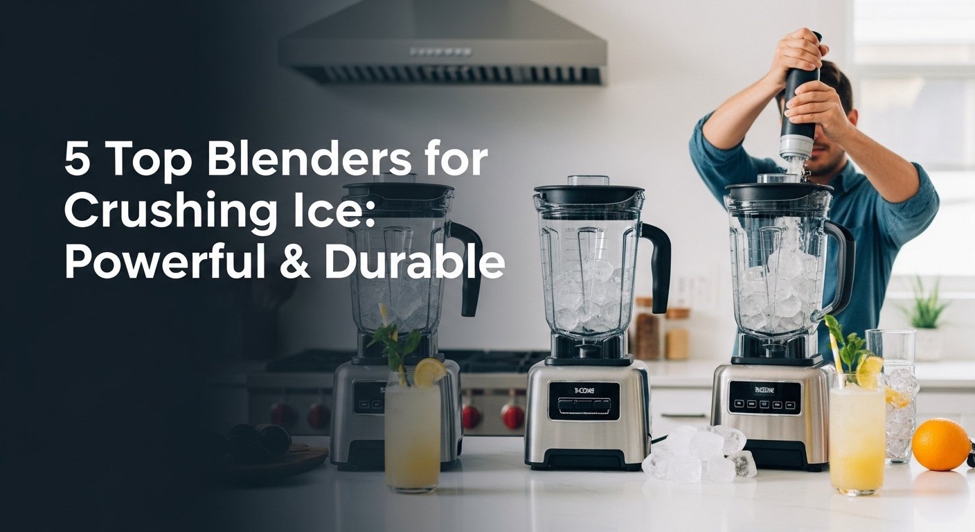 5 Top Blenders For Crushing Ice: Powerful & Durable In 2026