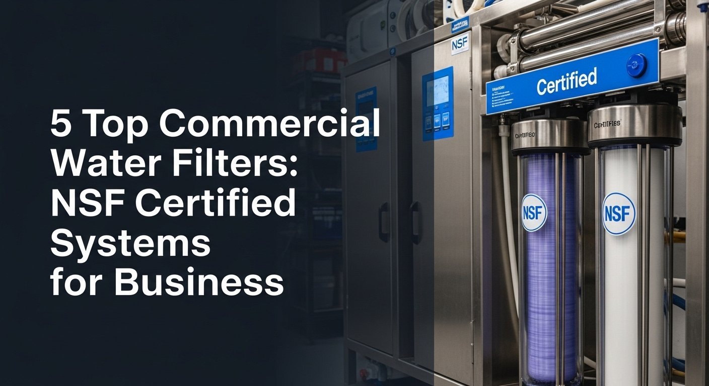 5 Top Commercial Water Filters: NSF Certified Systems For Business