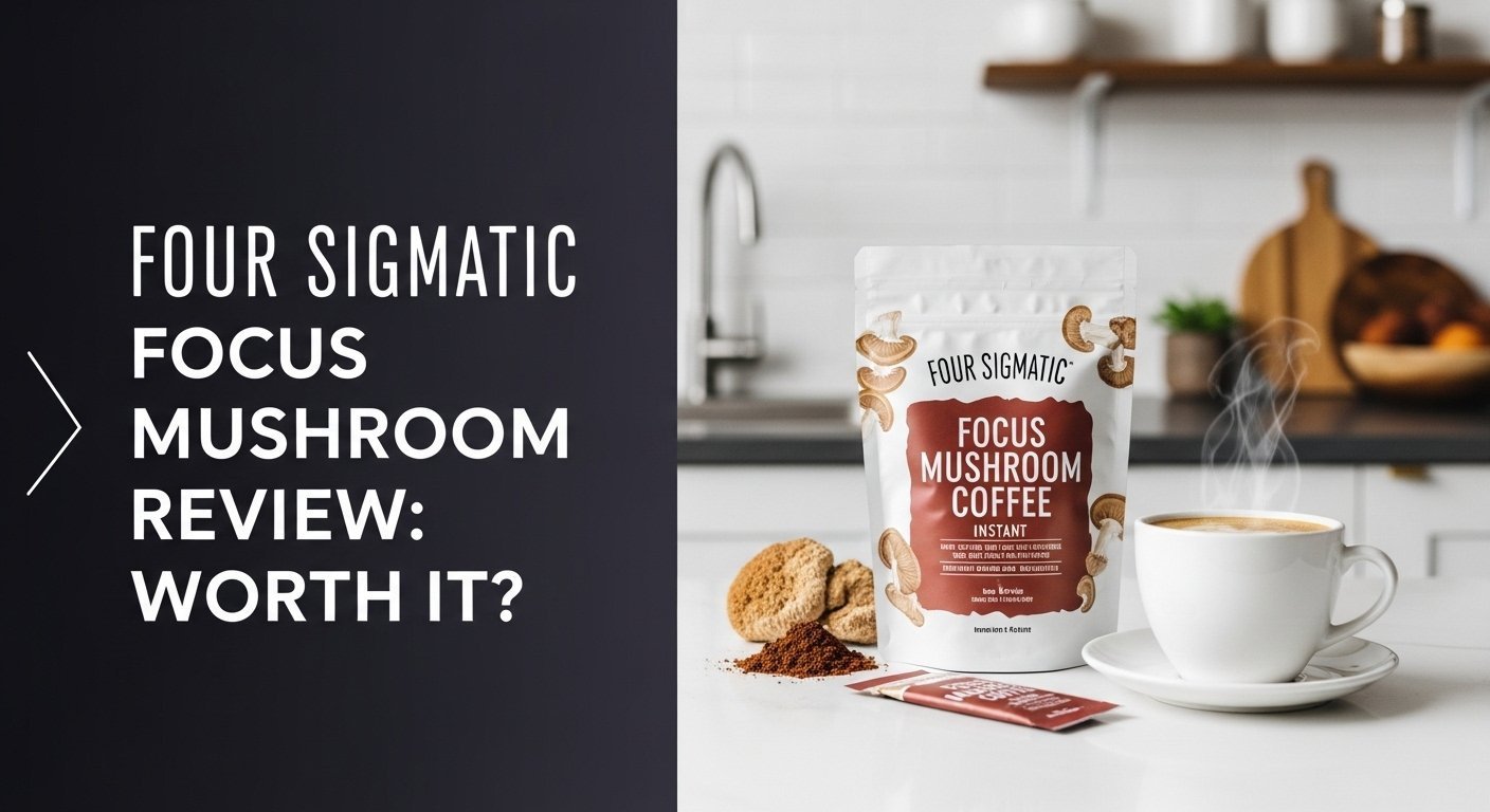 Four Sigmatic Focus Mushroom Coffee Review: Worth It?