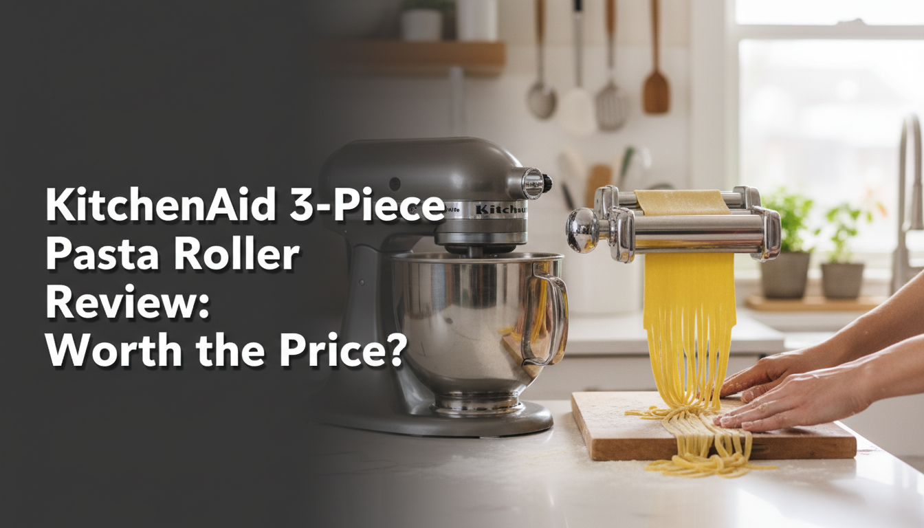 KitchenAid 3-Piece Pasta Roller Review: Worth The Price?