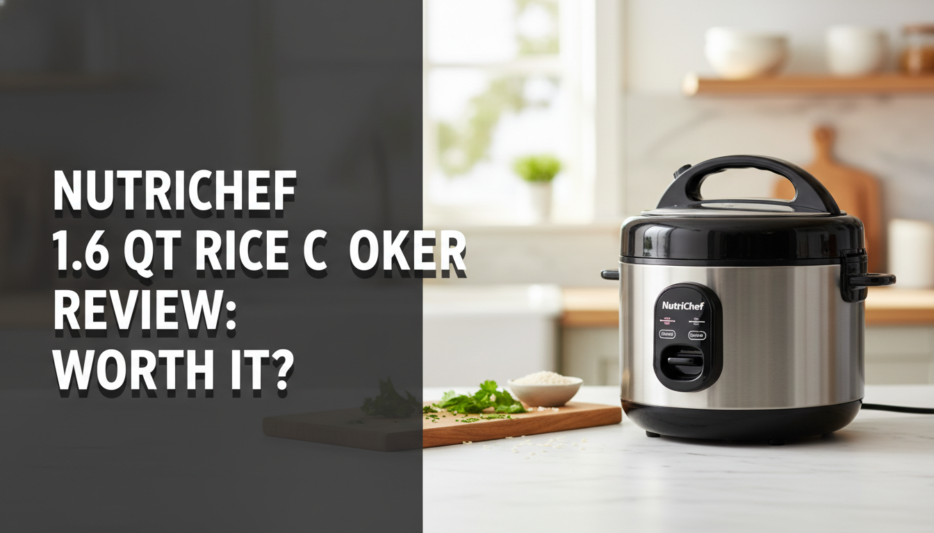 NutriChef 1.6 Qt Rice Cooker Review: Worth It?