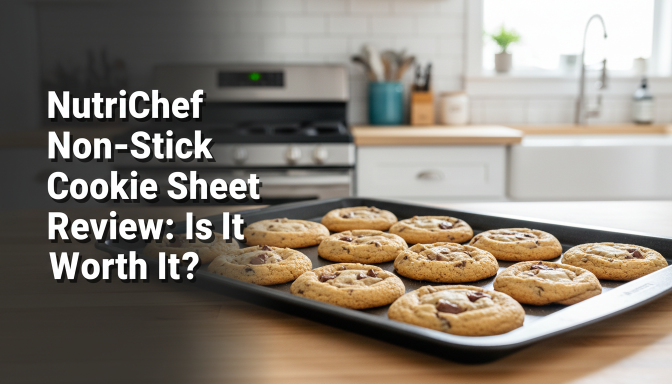 NutriChef Non-Stick Cookie Sheet Review: Is It Worth It?