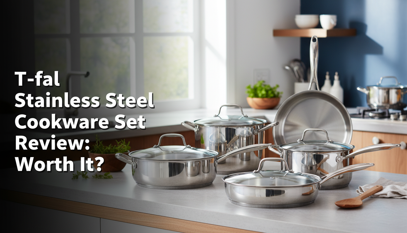 T-fal Stainless Steel Cookware Set Review: Worth It?